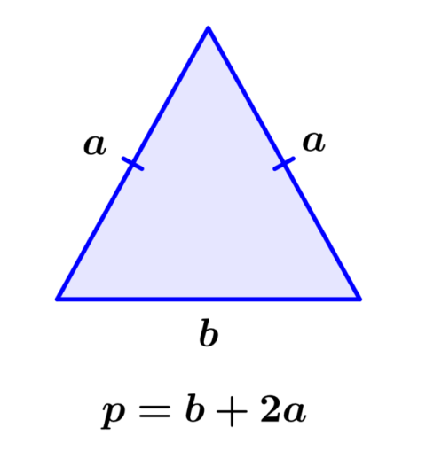 Perimetro De Um Triangulo Isosceles Determine O Perímetro Do