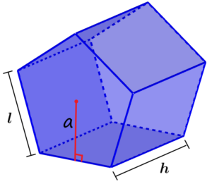Volumen y Área de un Prisma Pentagonal - Fórmulas y Ejemplos